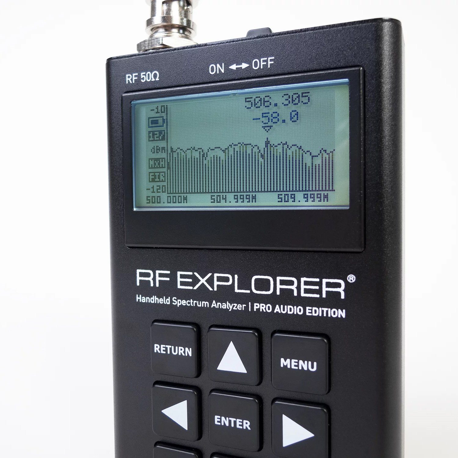 RFV-RF EXPLORER SPECTRUM ANALYSER