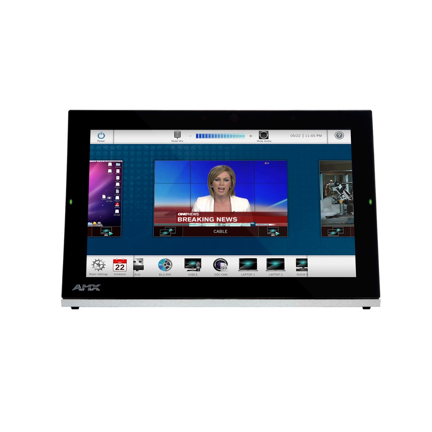 AMX-MODERO G5 TOUCH PANELS