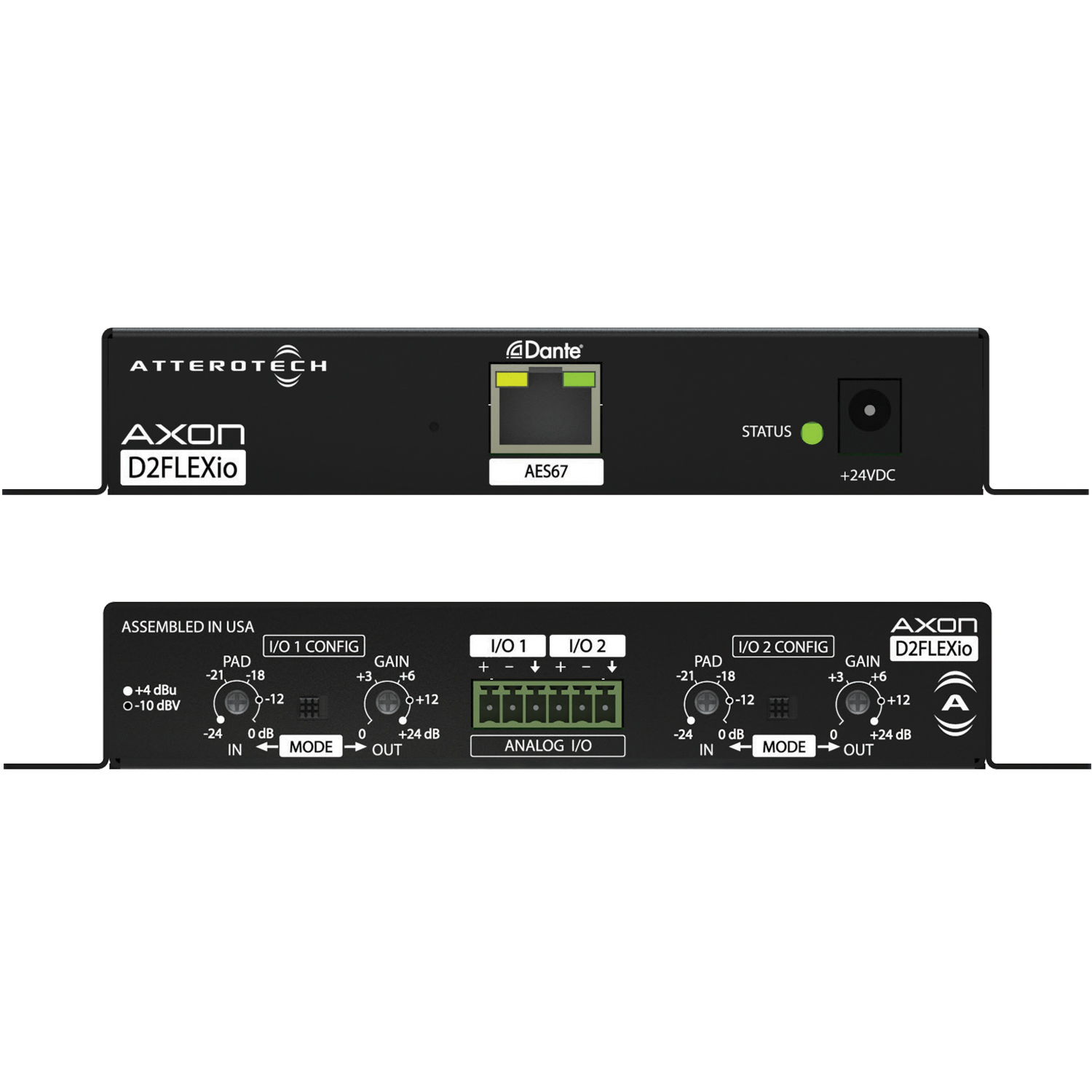 DANTE/AES67 2CH FLEX I/O INTERFACE - JPRO