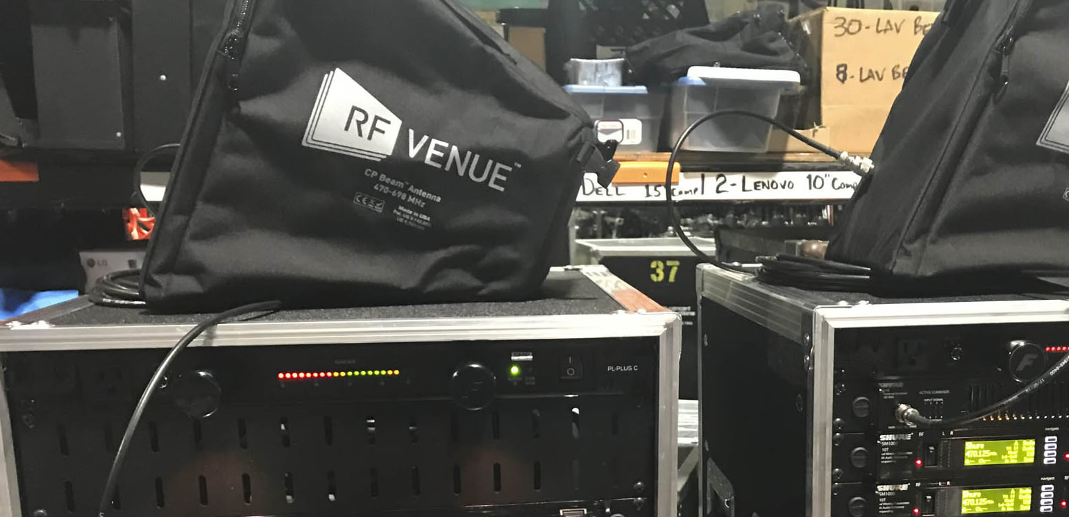 RF Venue Ensures Fast Paced TV Productions Run Smoothly | JPRO