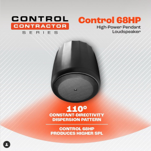 New JBL Control Contractor Loudspeaker Range in NZ
