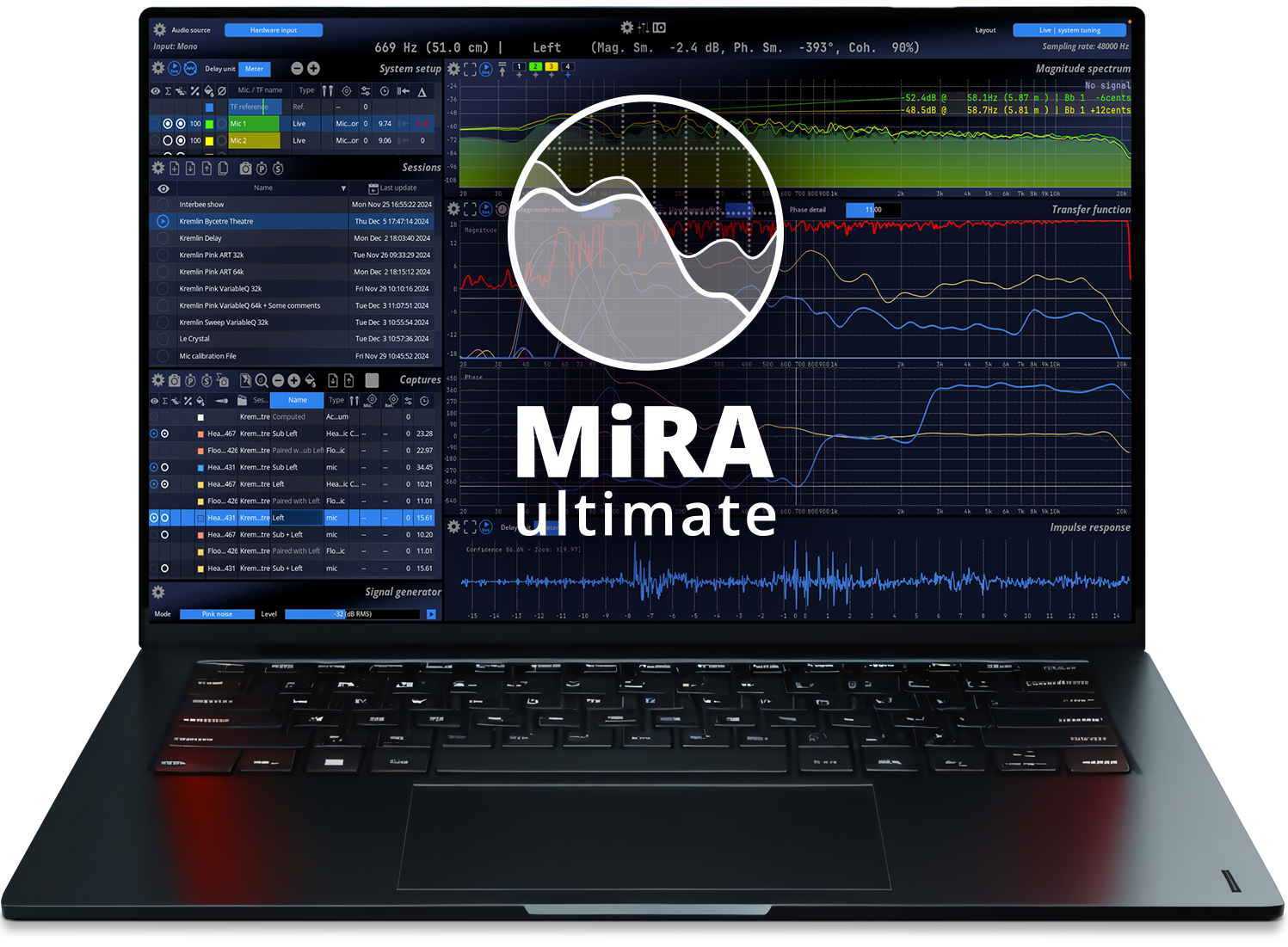 FLUX MiRA Audio Analysis and Measurement Suite | New Zealand