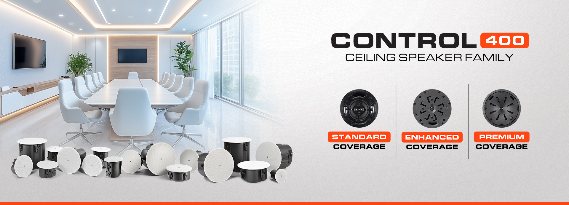JBL Control 400 Bezel-Less Ceiling Speakers | New Zealand